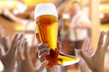 Beer Boot from Stölzle Lausitz